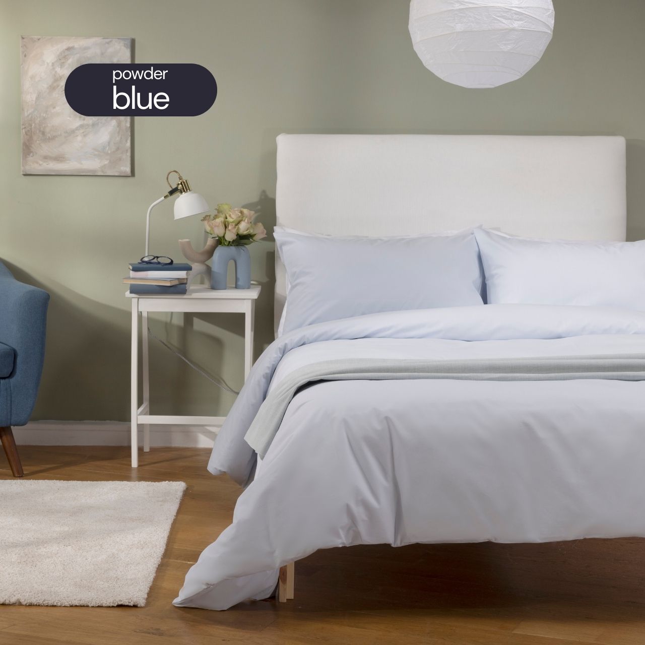Pure Cotton Percale Bedding Set — Cuddledown